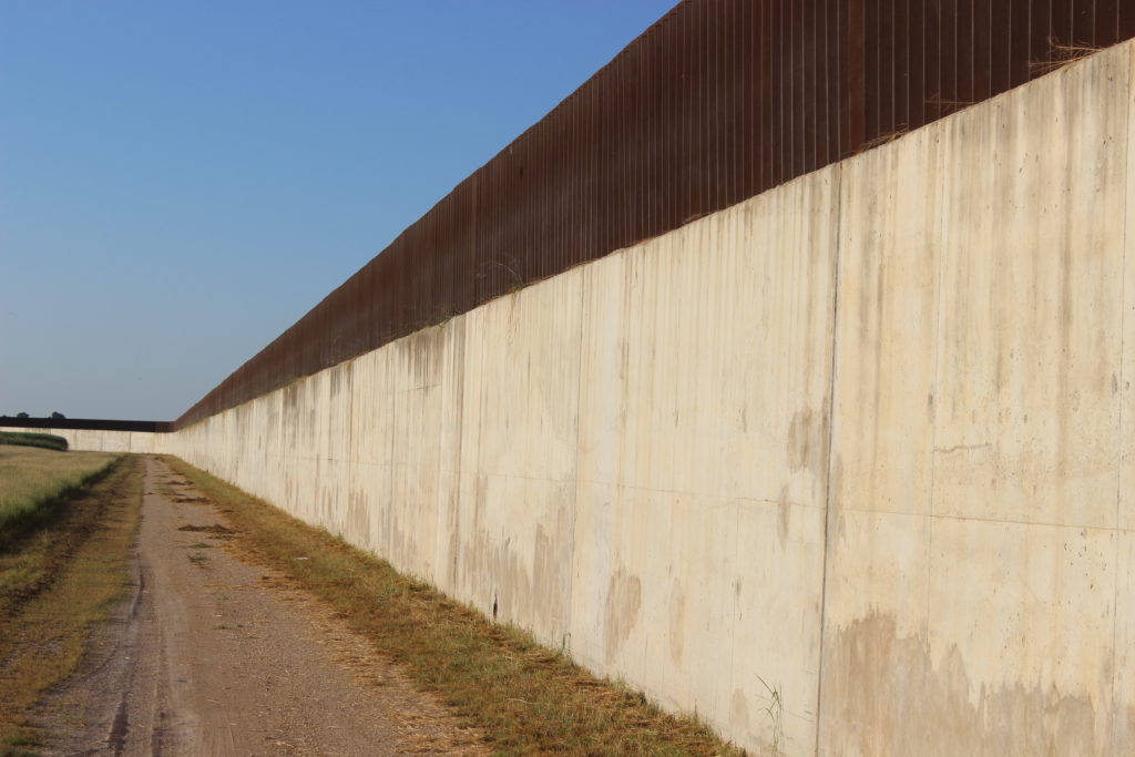 Border Wall Levee - J-III Concrete 956-969-1578